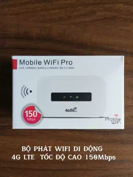 Bộ phát wifi 4G cầm tay MF900 | Lazada.vn