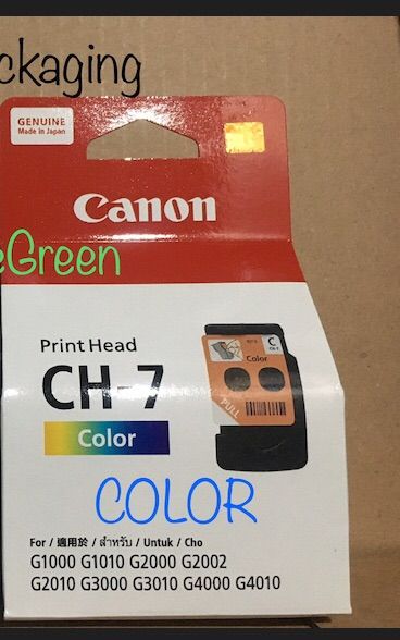 Genuine Canon printhead/Cartridge CA92 COLOR QY6-8003-010 G1000 G1010 ...