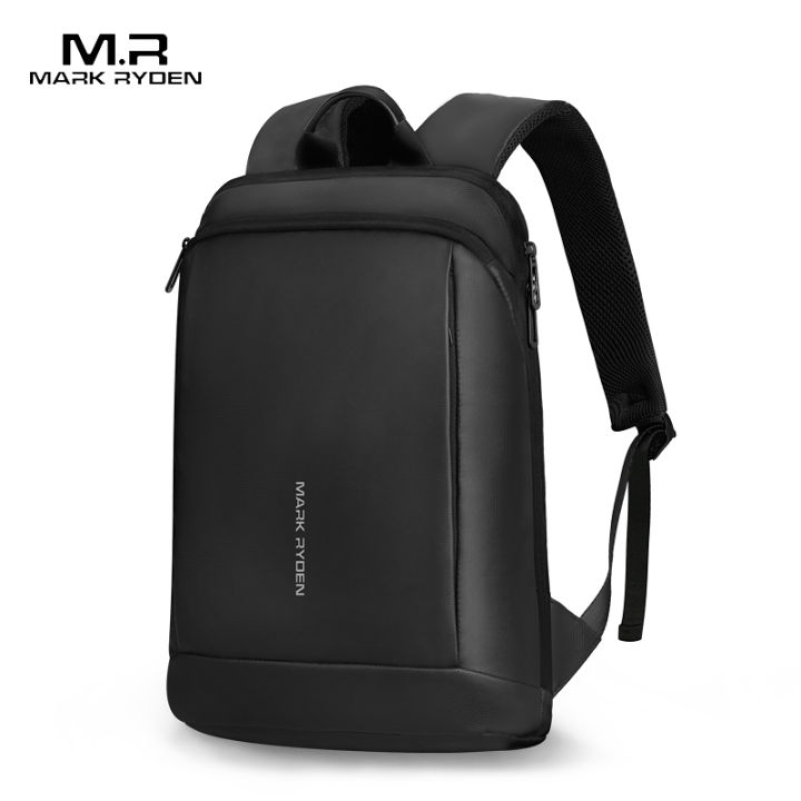MARK RYDEN Tas Ransel Tipis สำหรับแล็ปท็อป15.6in กันน้ำ Minimalist ...