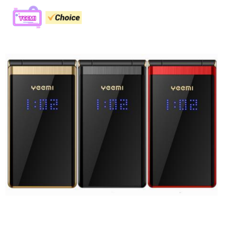 YEEMI M2-C Brand New 2G Mobile Phone GSM MTK Flip Phone 2.8inches Dual ...