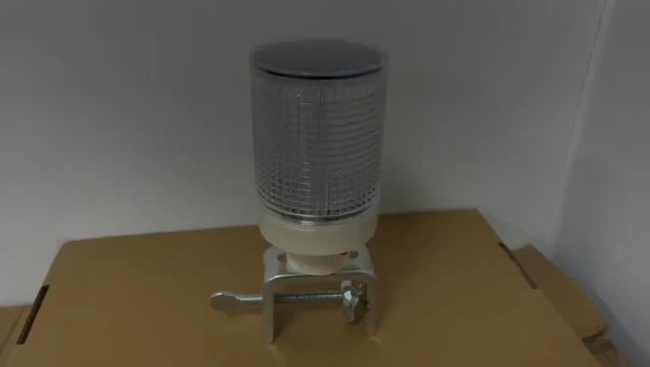 Solar LED warning light/Traffic tower beacon Safety signal Motorcycle ...