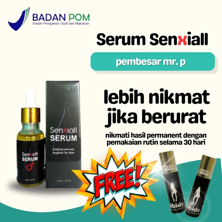Senxiall Serum Herbal Obat Stamina Pria Semprot Tahan Lama 3 Jam ...