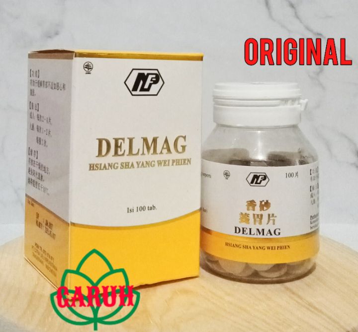 DELMAG 100 TABLET HSIANG SHA YANG WEI PHIEN NF NAN FENG OBAT MAAG XIANG ...