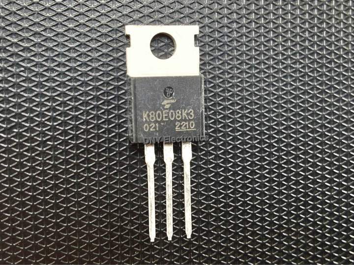 K80E08K3 TO-220 TK80E08K3 80V80A MOS field effect transistor 220 80A 80V real picture | Lazada.co.th