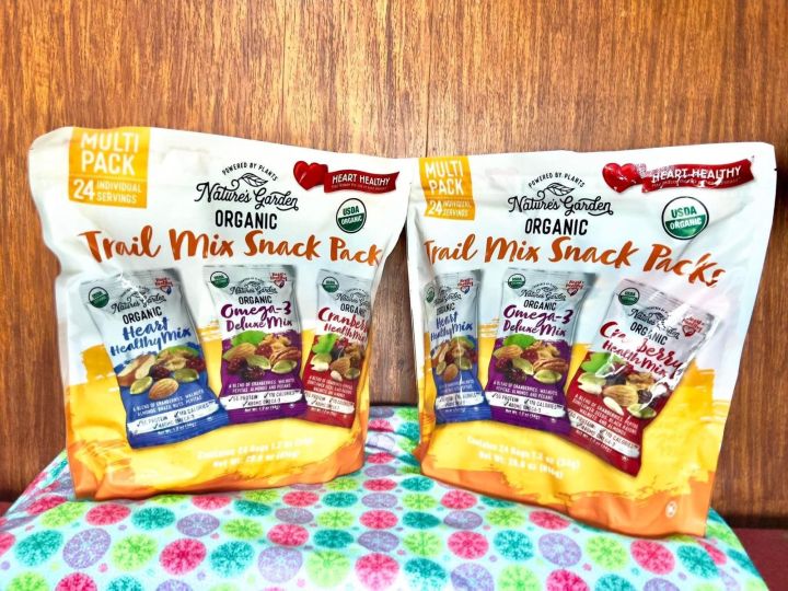 Nature's Garden Organic Trail Mix Snack Packs | Lazada PH