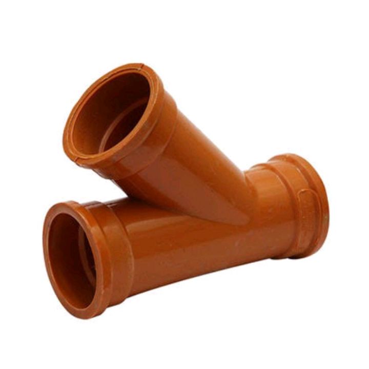 NELTEX PVC Orange Wye Connector 2" 3" 4" 2x2 3x2 3x3 4x2 4x3 4x4 ...