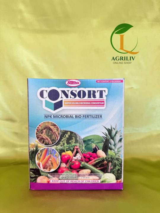 Consort Water Soluble NPK Microbial Bio Fertilizer 1kg | Lazada PH