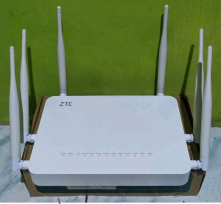 ZTE PREMIUM F670 Dual band 5G GPON free gift | Lazada Indonesia
