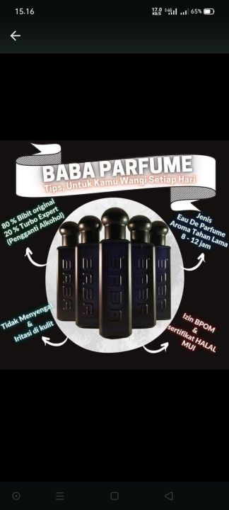 BABA PARFUM | Lazada Indonesia