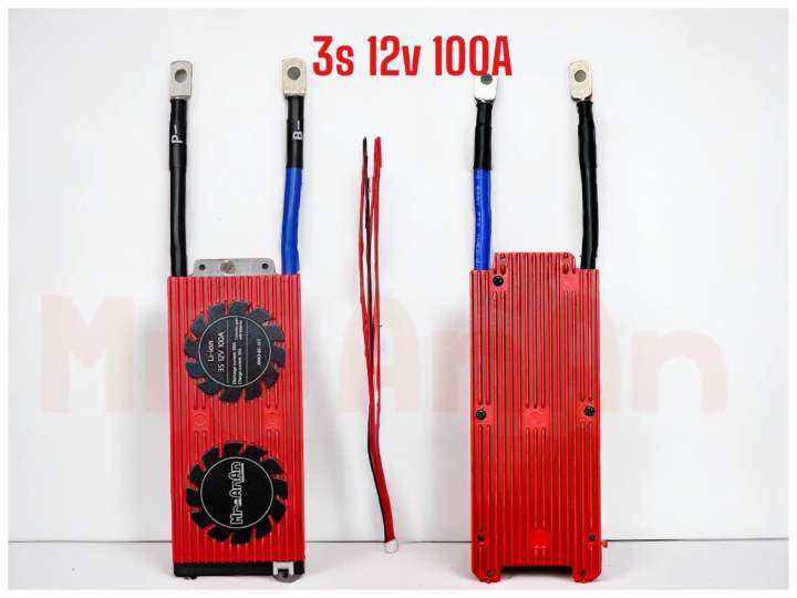 BMS 3S 100A สำหรับแบตเตอรี่ Lithium 3.7v แบตเตอรี่12V รับประกัน 1 ปี💯 ...