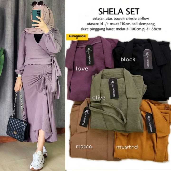 Sheila set | Lazada Indonesia