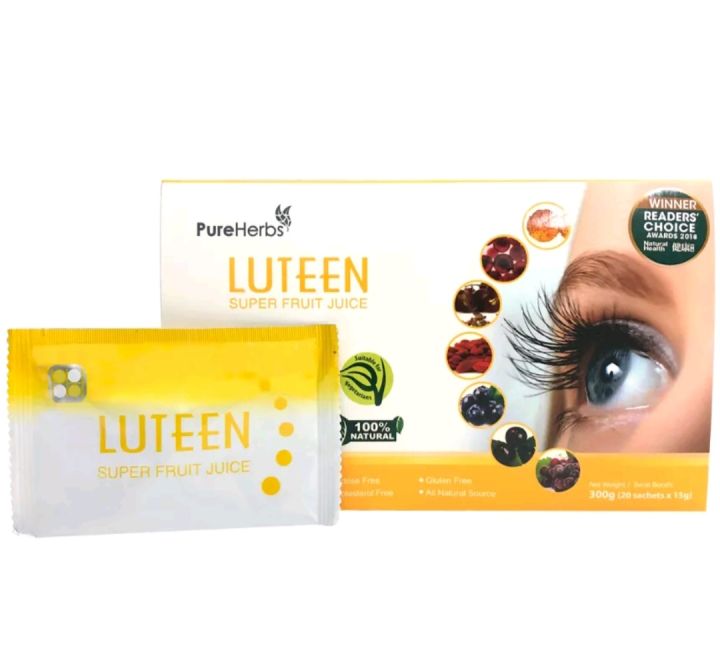 LUTEEN SUPER FRUIT JUICE (20 SACHETS X 15G) | Lazada