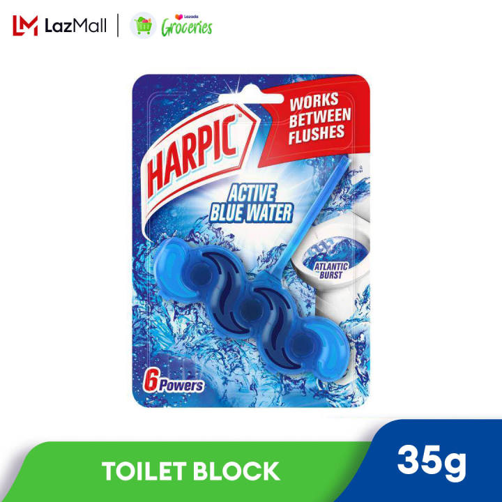 Harpic Fresh Power 6 Toilet In-Cistern Block Cleaner 35g - Atlantic ...