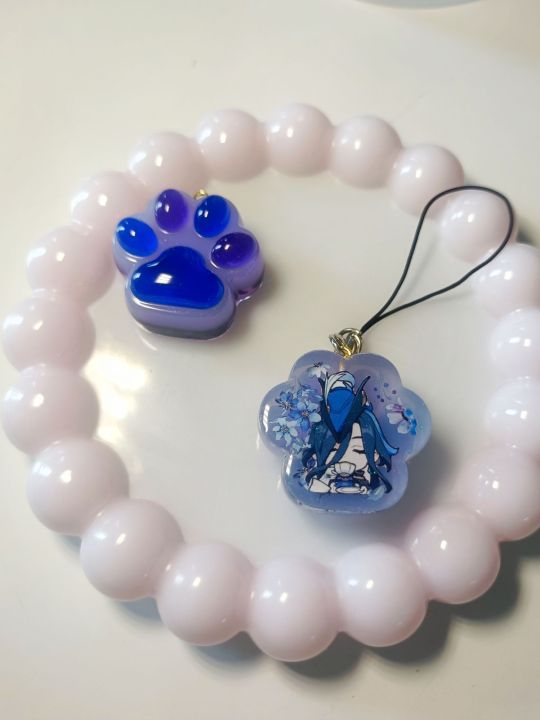 Genshin Impact Clorinde Cat paw Keychain Handmade | Lazada