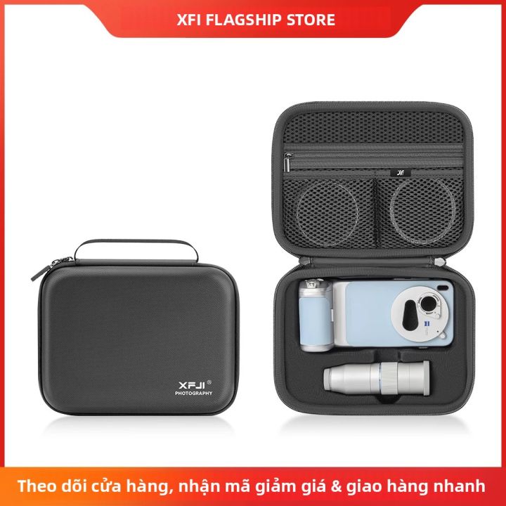 XFJI Da PU Túi Bảo Quản Dành Cho VIVO X300 Pro Chống Rơi Vỏ Cứng Túi ...