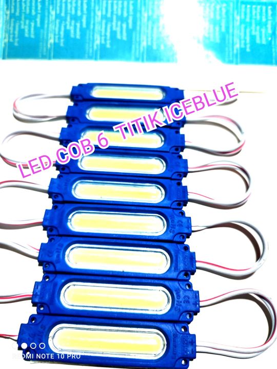 LAMPU LED COB 6mata ICE BLUE 12/24VOLT | Lazada Indonesia