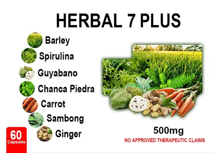 HERBAL 7 PLUS para maiwasan ng pagkakaruon sa sakit sa PUSO sa KIDNEY ...