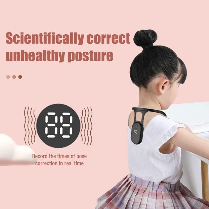 Smart Posture Corrector Device Posture Training Realtime Scientific Back Posture Correct Neck ...