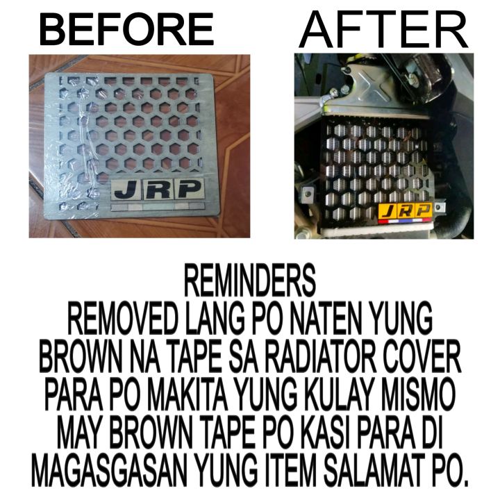 HONDA CLICK 125i /150i V1/V2/V3 JRP RADIATOR COVER | Lazada PH