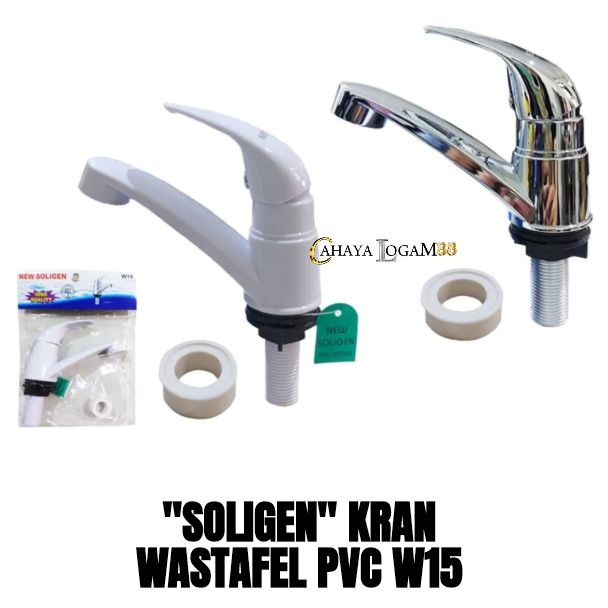 SOLIGEN KRAN WASTAFEL PVC W15 KRAN AIR | Lazada Indonesia