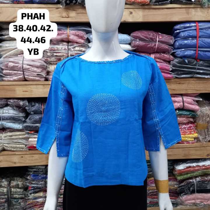 phah blus tenun bangkok terbaru | Lazada Indonesia