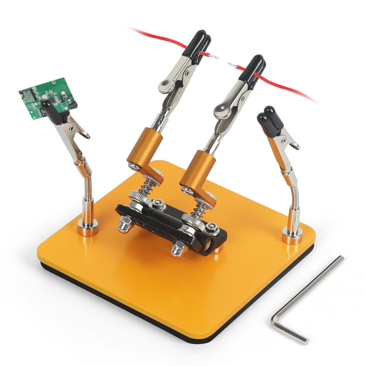 NEWACALOX Mini Welding Workbench Soldering Third Helping Hand Magnetic ...