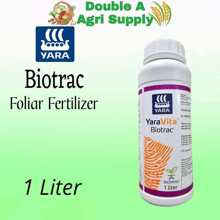 Biotrac Micronutrient Foliar Fertilizer 1 Liter - Yara Vita | Lazada PH