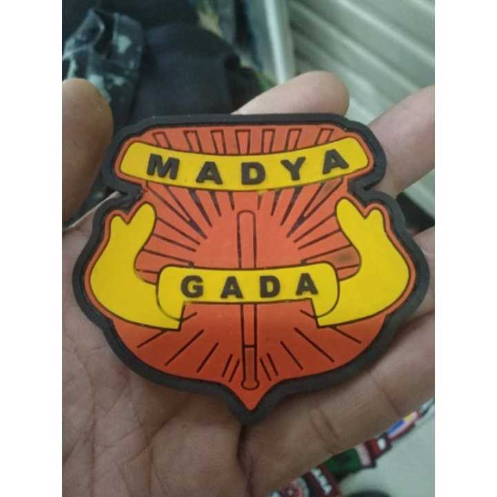 patch ruber madya gada logo karet MADYA GADA bisa beli satuan logo ...