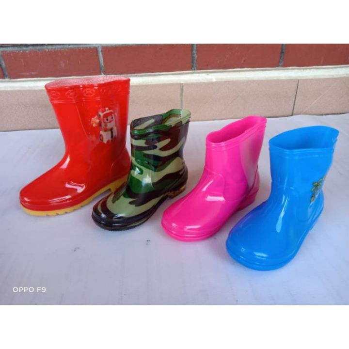 [READY STOK]KASUT BOOTS GETAH KANAK-KANAK |KID RAIN BUT/KASUT BUT HUJAN ...