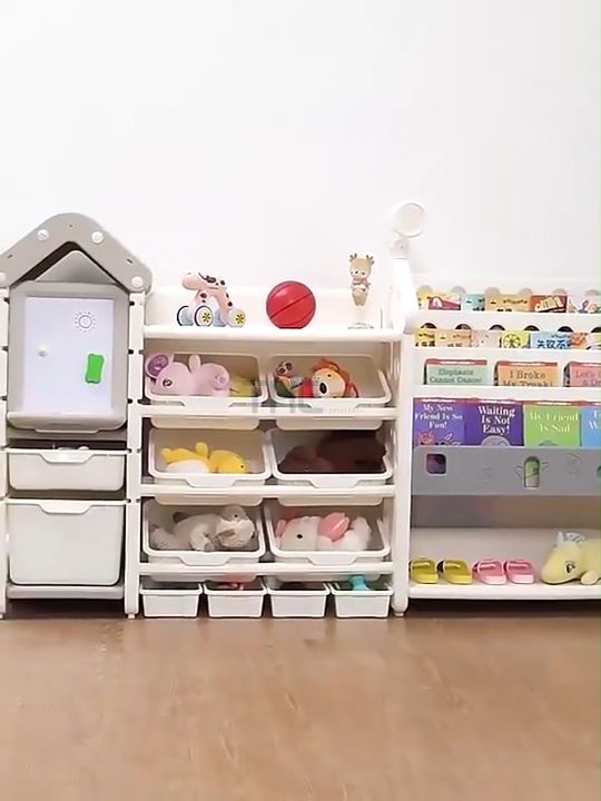 THE L107-172cm Magic House Design Kids Children Utility Bookshelf ...