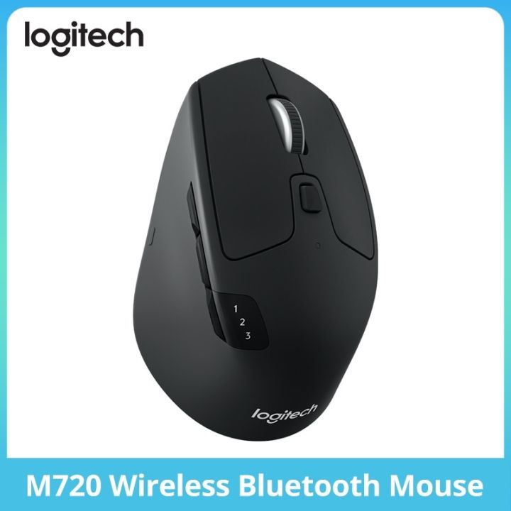 Logitech M720 Wireless Bluetooth Mouse Union Dual Mode Multi-device ...