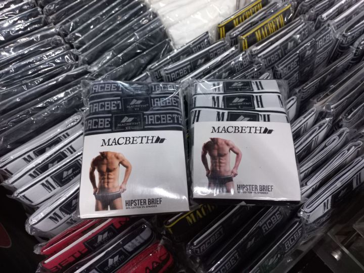 100% Men's Brief Original MacBeth 3 in 1 Pack | Lazada PH