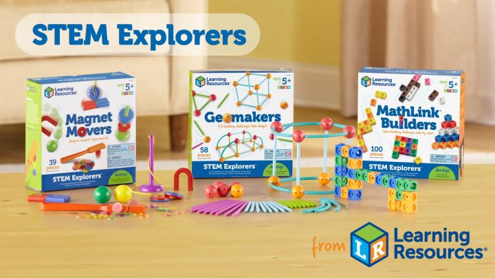 [5 ขวบ+] STEM Explorers™ Geomakers [จากแบรนด์ Learning Resources ...