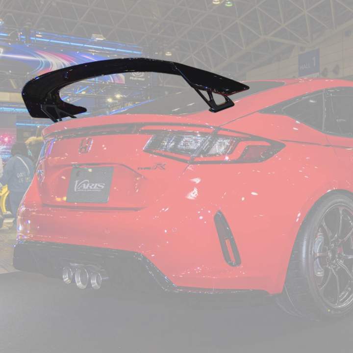 Honda civic FL5 Type R Varis arising Dry carbon fiber rear trunk GT ...