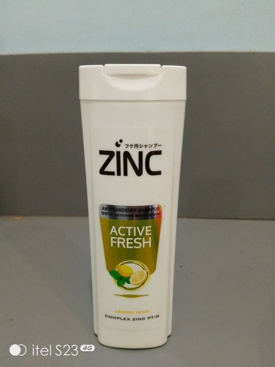 Zinc Shampoo Active Fresh 170ml | Lazada Indonesia