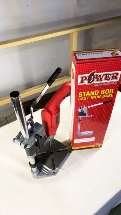 DUDUKAN BOR TANGAN / DRILL STAND 10MM 13MM (CAST IRON) BG-6109-B ...