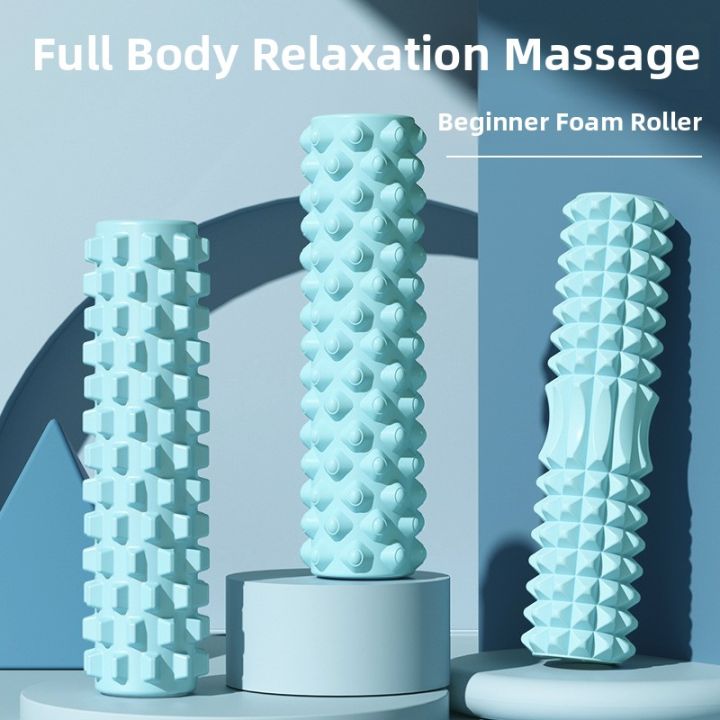 Fitness Yoga Foam Rollers Muscle Relaxation Leg Rolling Stick Massage ...