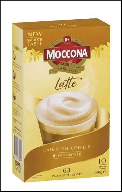 Moccona Latte Coffee Mix 10serves - Expiry Date 16-Jul-2025 | Lazada PH