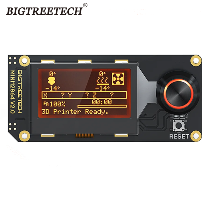 BIGTREETECH MINI 12864 V2.0 LCD Display Screen For Octopus Pro SKR V1.4 ...