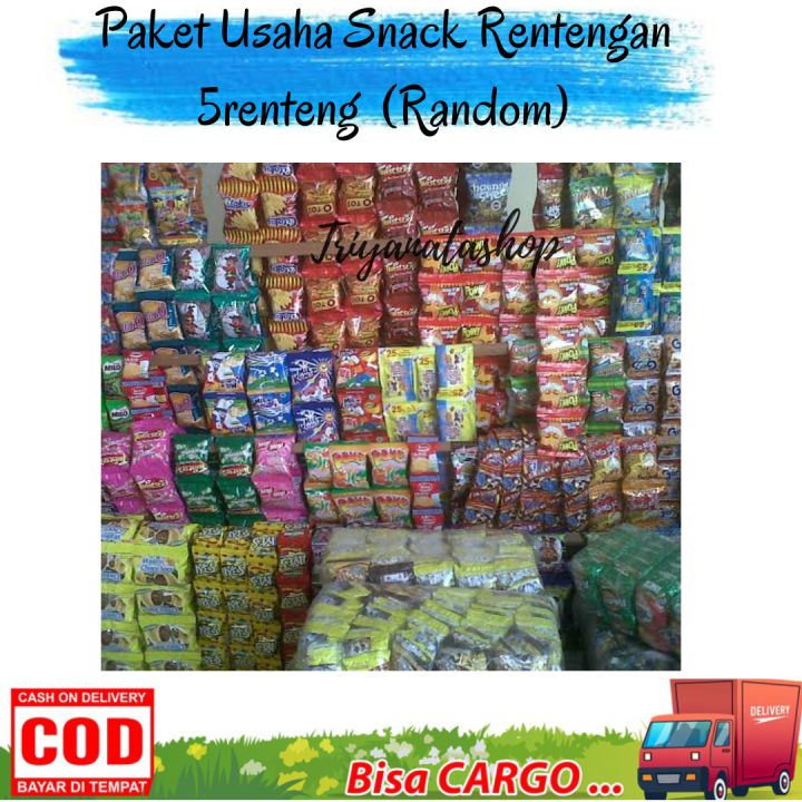 PAKET USAHA SNACK RENTENGAN - PAKET USAHA SNACK MAKANAN RINGAN / PAKET ...