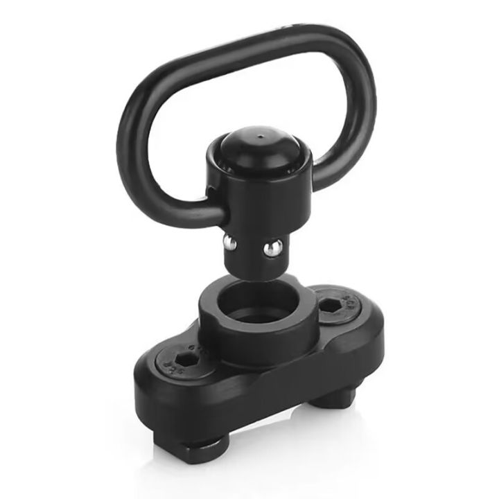 QD M-LOK Sling Swivel Adapter Rail Mount SLING Buckle Metal Strap Loop ...