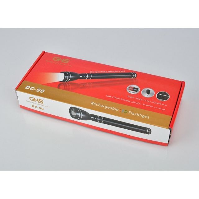 ORIGINAL JAPAN MOVEMENT DC-90 JAPAN TORCH LIGHT LONG RANGE GHS LED ...