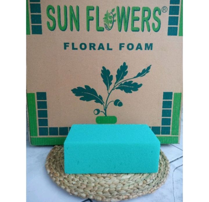 Busa bunga kering / sunflower / floral foam | Lazada Indonesia