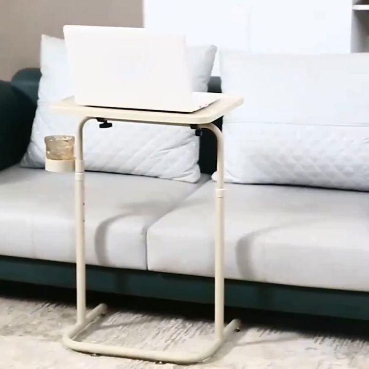 Minimalist Liftable Foldable Laptop Table With cup holder Home ...