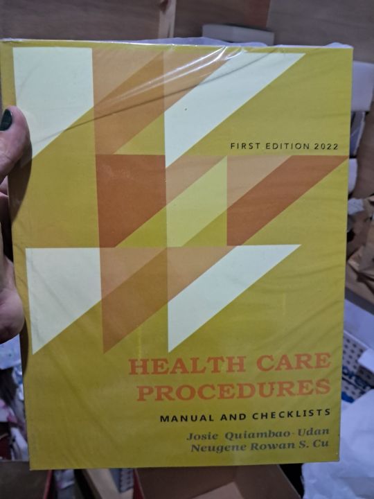 Health Care Procedure Manual and Checklist Firt Edition 2022 Udan ...
