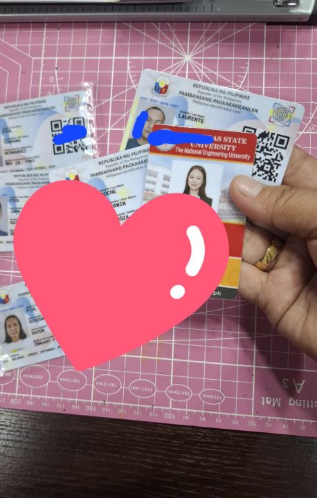 PVC ID printing | Lazada PH
