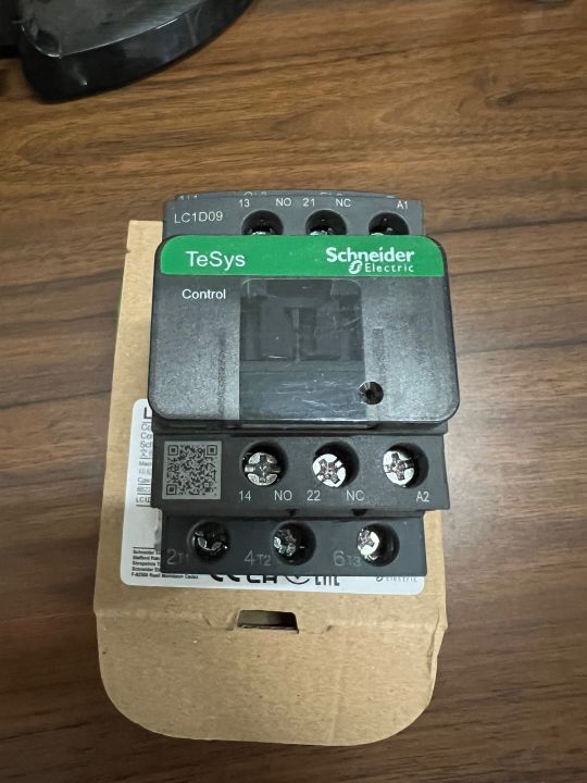 Kontaktor schneider LC1D09 / LC1D 09 M7 220V 3P 9A magnetic contactor ...