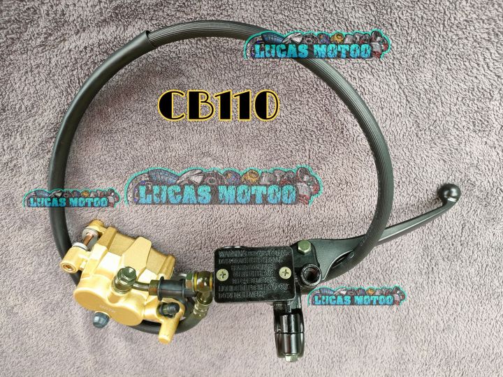 break master with caliper assembly for Honda cb 110 | Lazada PH