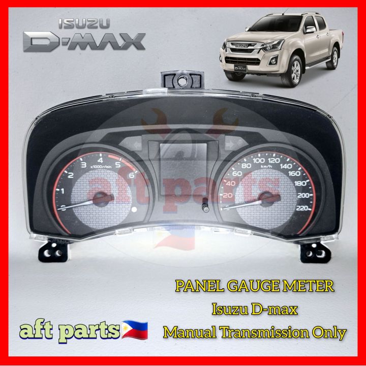 Isuzu Dmax Panel Gauge Meter D-Max Cluster Manual Transmission ...