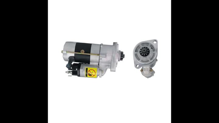 128000-4113 Excavator PC50 Engine Starter Motor S14 4113 Engine Starter ...